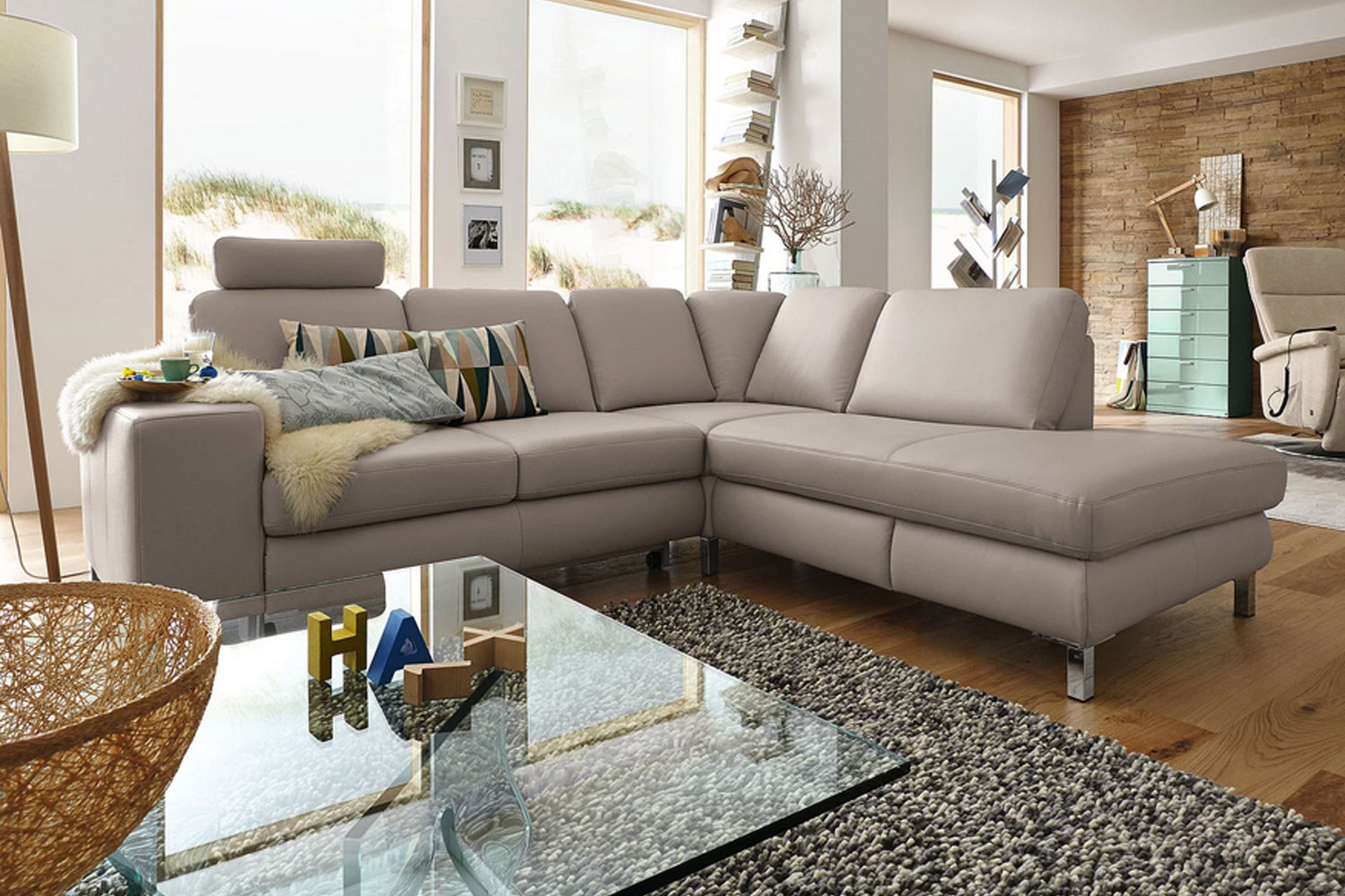 Musterring MR 365 Leder Ecksofa